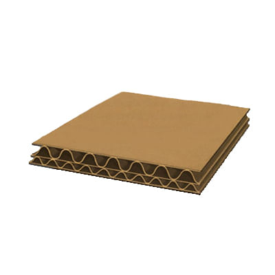 Sheet Corrugated 48x96" 42BC Kraft 150/sk - Whitebird