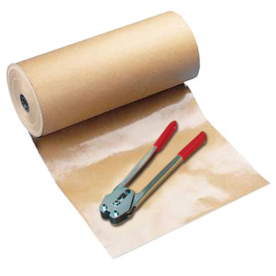 Counter Roll 48" 50 lb 600' Poly Coated One Side - Whitebird
