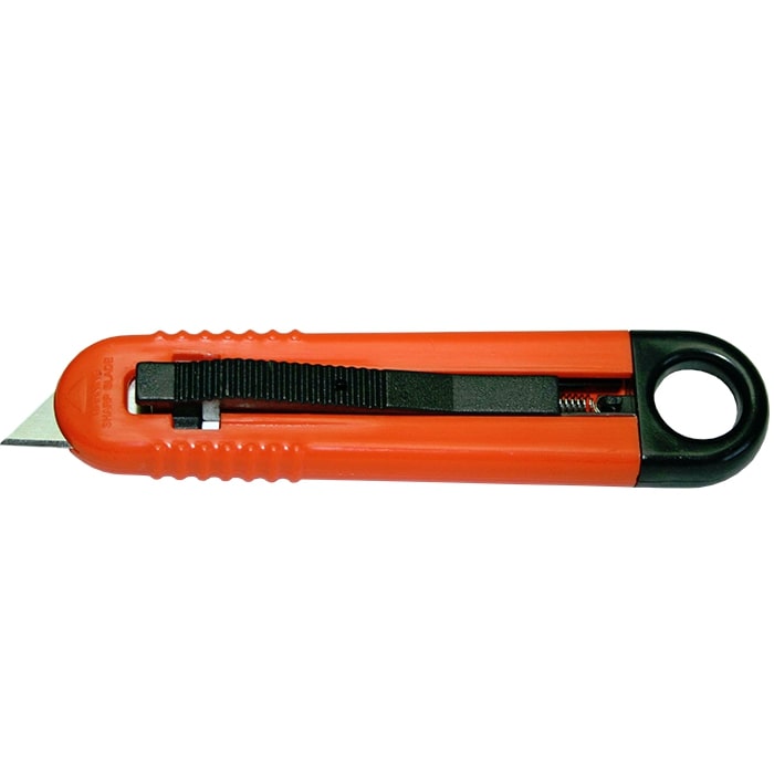 Safety Cutter Auto Retractable Plastic - Whitebird
