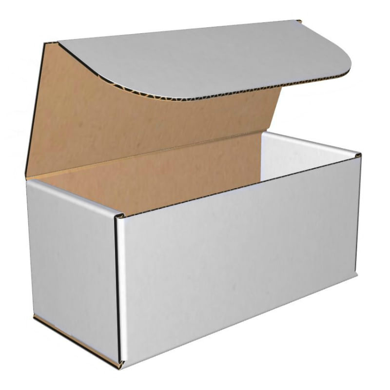 Mailers Corrugated 9x4x4 32B White 50/bndl - Whitebird