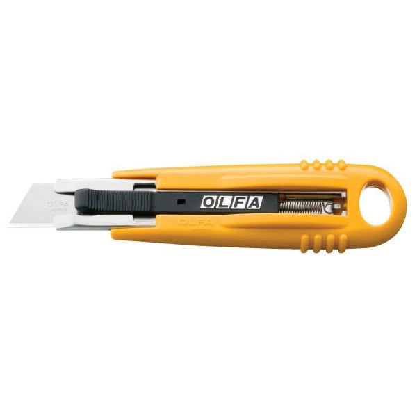Olfa Safety Knife Retractable Blade - Whitebird