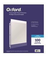 Sheet Protector, Letter Clear 3mil 100/bx - Whitebird