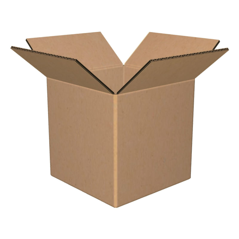Box 12x12x12 42BC Kraft Double Wall 15/150 - Whitebird