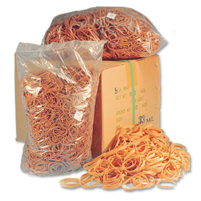Rubber Bands #106 6"x5/8" 5lb - Whitebird