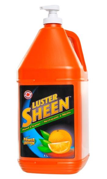 Hand Soap Luster Sheen Lotion with Pumice 4L Citrus - Whitebird