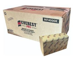 Hand Towel Multifold 1 Ply Kraft 16x250/cs MF4000K - Whitebird