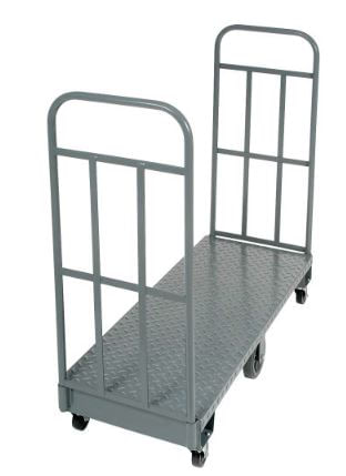Narrow Aisle 60 x 16" Steel Deck U-Boat Platform Truck 1500lb capacity ...