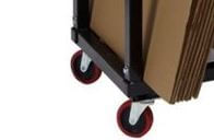 Casters for Carton Rack 4" HD 2 Fixed, 2 Swivel D-9061 - Whitebird