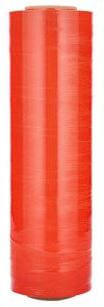 Stretch Wrap 18" 1500' Cast 63 Gauge Tinted Orange 4/cs - Whitebird