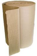 Corrugated Roll 4"x250' Single Face Wrap 96/sk - Whitebird