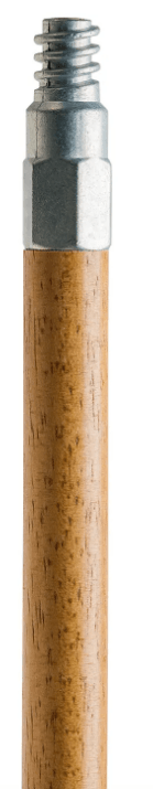 Handle Wooden with Metal Threaded tip 96" - Whitebird