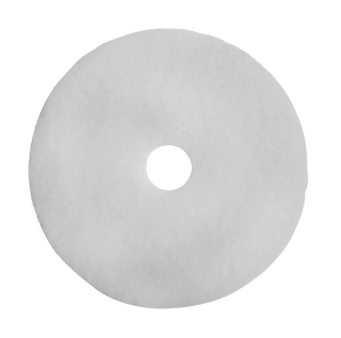 Polishing Pad White 20" 5/cs - Whitebird