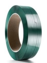 Strapping Polyester 3/4"x3000' Green 16x6 600lb Embossed - Whitebird
