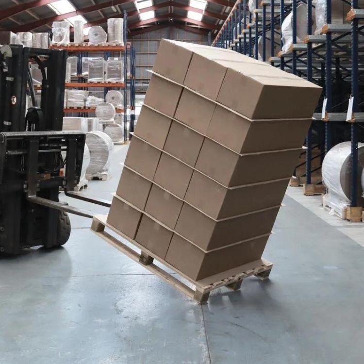 Anti-Slip Sheets 48x40 100g brown 5000/sk - Whitebird