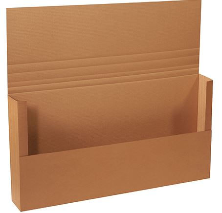 Kraft Jumbo Easy Fold Mailer 32C 48x24x6" 20/bndl Multi Depth 1, 2, 4, 6" - Whitebird