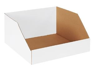 Bin Box Jumbo 18x18x10" 32B White 25/bndl - Whitebird