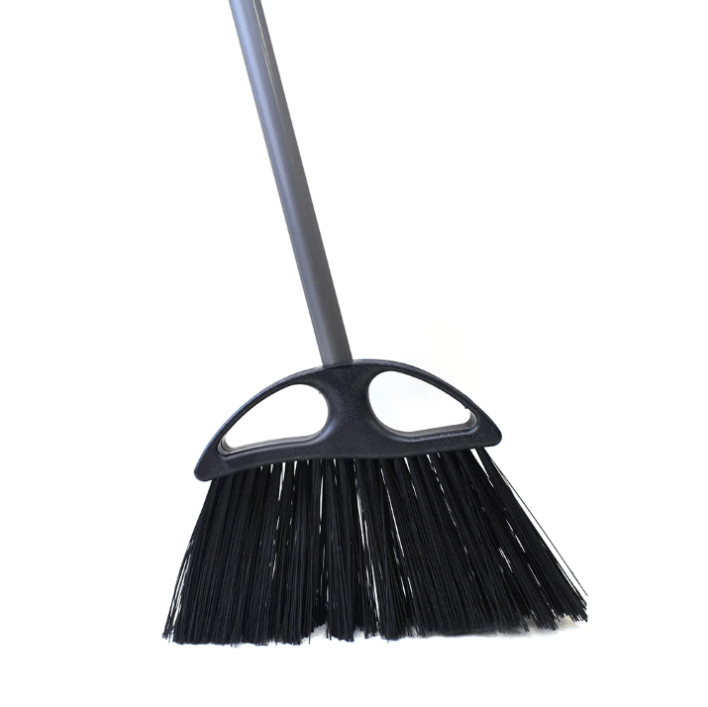 Broom Angle Extra Wide w/48" Handle - Whitebird