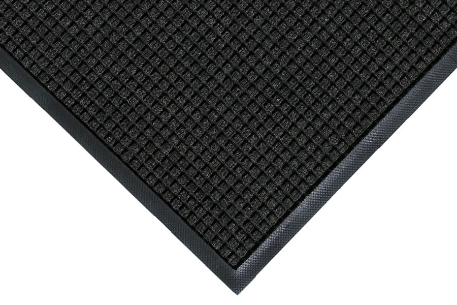 Mat Waterhog 3x5' Charcoal Squares Classic - Whitebird