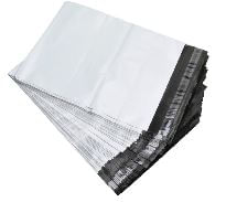 Mailers Poly Courier #0 6x9" White/Silver 100/pk - Whitebird