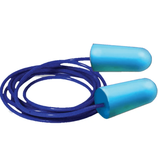 Ear Plugs Hush Metal Detectable Corded 100 pair/bx - Whitebird