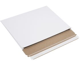 Mailers Expandable White 15x12-1/2 x1" 100/cs - Whitebird