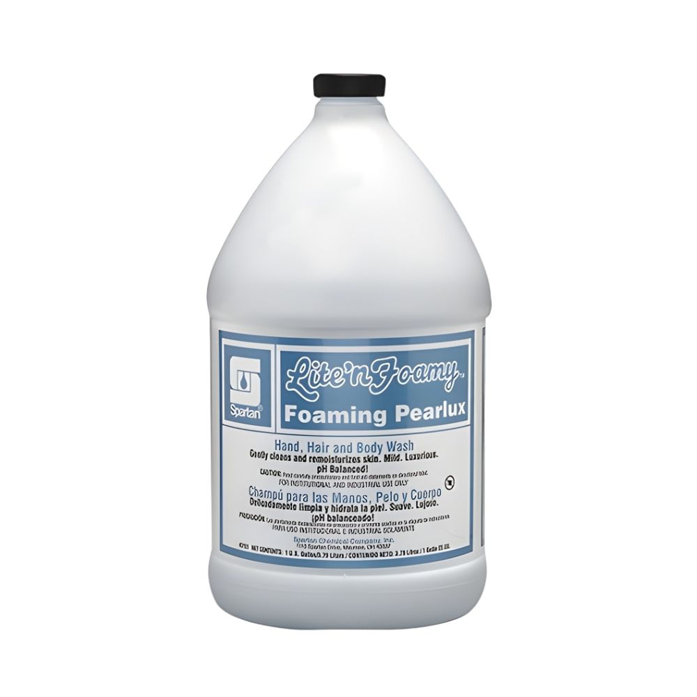 Spartan Lite'n Foamy Foam Hand Soap Pearlux 3.78L - Whitebird